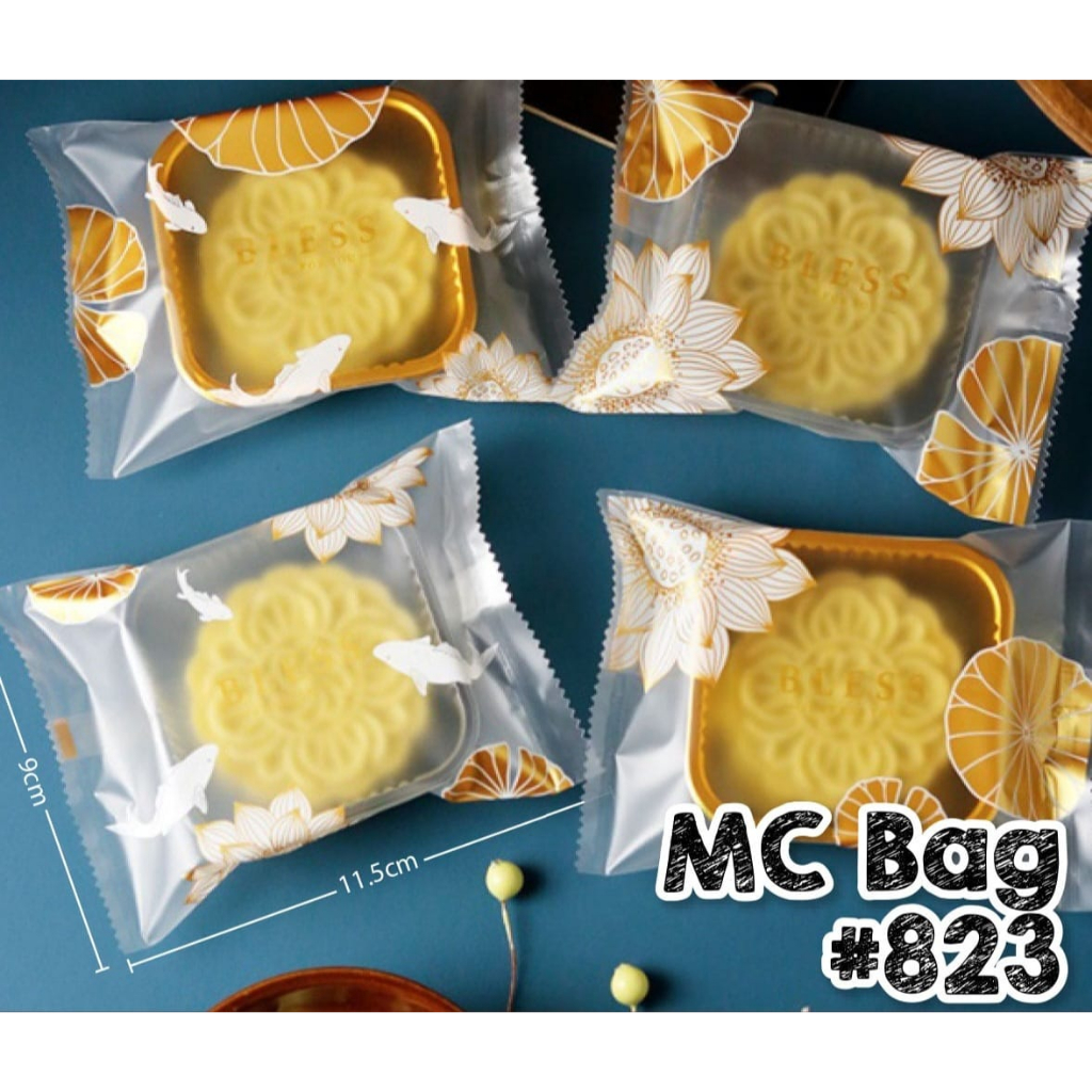 Jual Plastik Cookies | Plastik Kue Bulan | Mooncake Bag 823 ( 1 Bal 500 ...