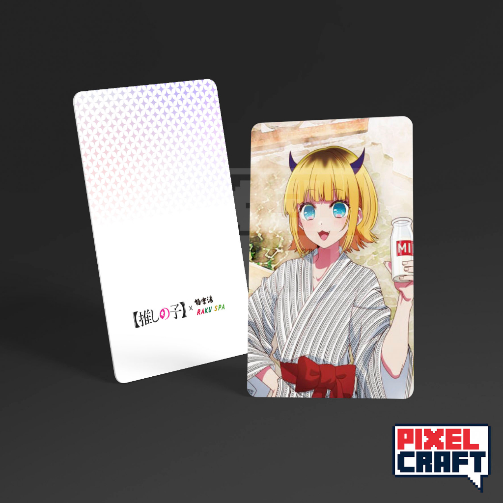 Jual Photocard Karakter Anime OSHI NO KO (x RAKU SPA) | Shopee Indonesia
