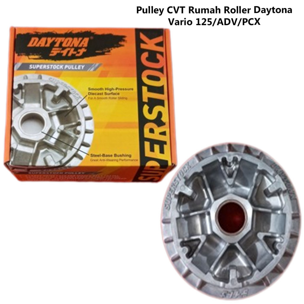 Jual Pulley CVT Rumah Roller Daytona motor Vario 125/150 ADV/PCX ...