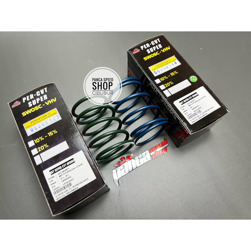 Jual PER CVT BRT RACING MIO SOUL SMILE NOUVO FINO KARBU 10-15% & 20% ...