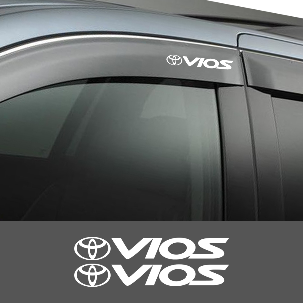 Jual Stiker Talang Air Mobil Toyota Vios - Car Visor Decal Sticker ...