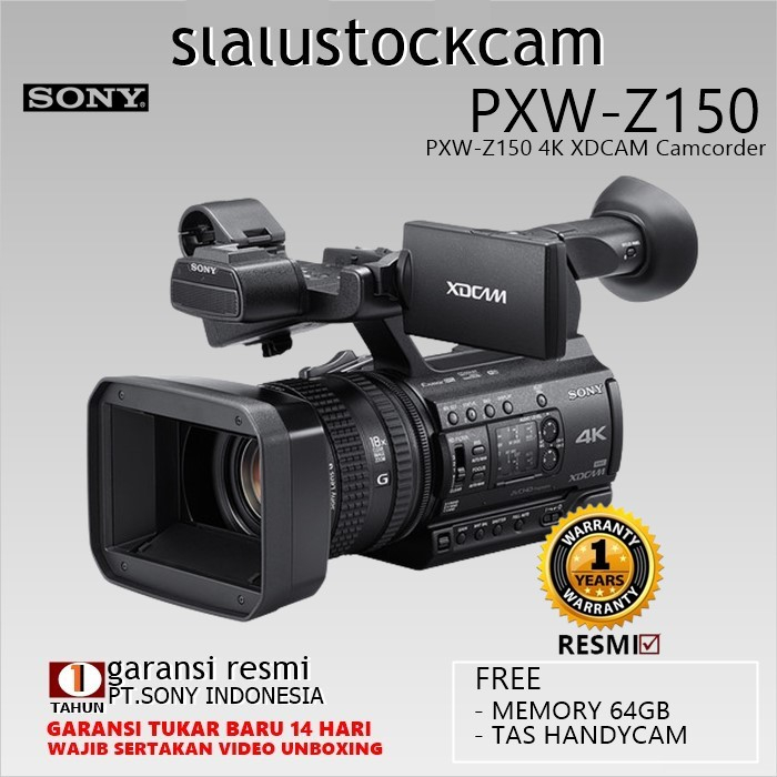 Jual Sony PXW Z150 Sony Z150 4K XDCAM Camcorder Sony PXW-Z150 | Shopee Indonesia