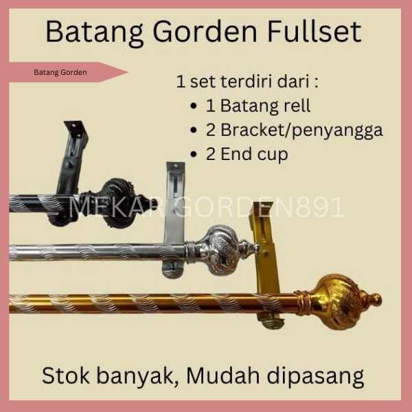 Jual Batang Rollet Gorden FULLSET Tiang Besi Tutup Kaki Jendela ... Jual Batang Rollet Gorden FULLSET Tiang Besi Tutup Kaki Jendela ...