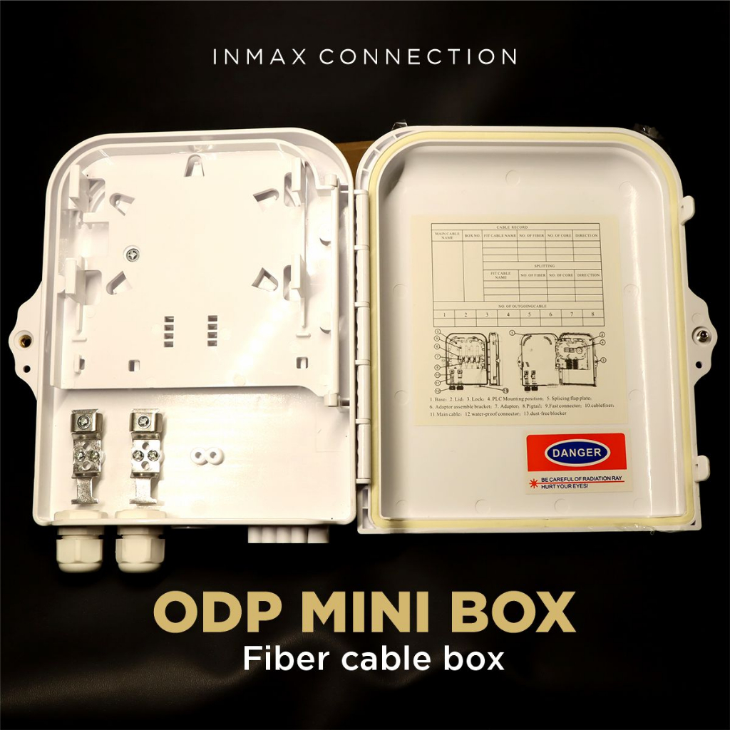 Jual Mini ODP Pole 8 Core - Box ODP Tiang Kosongan Tanpa Pasif Splitter ...