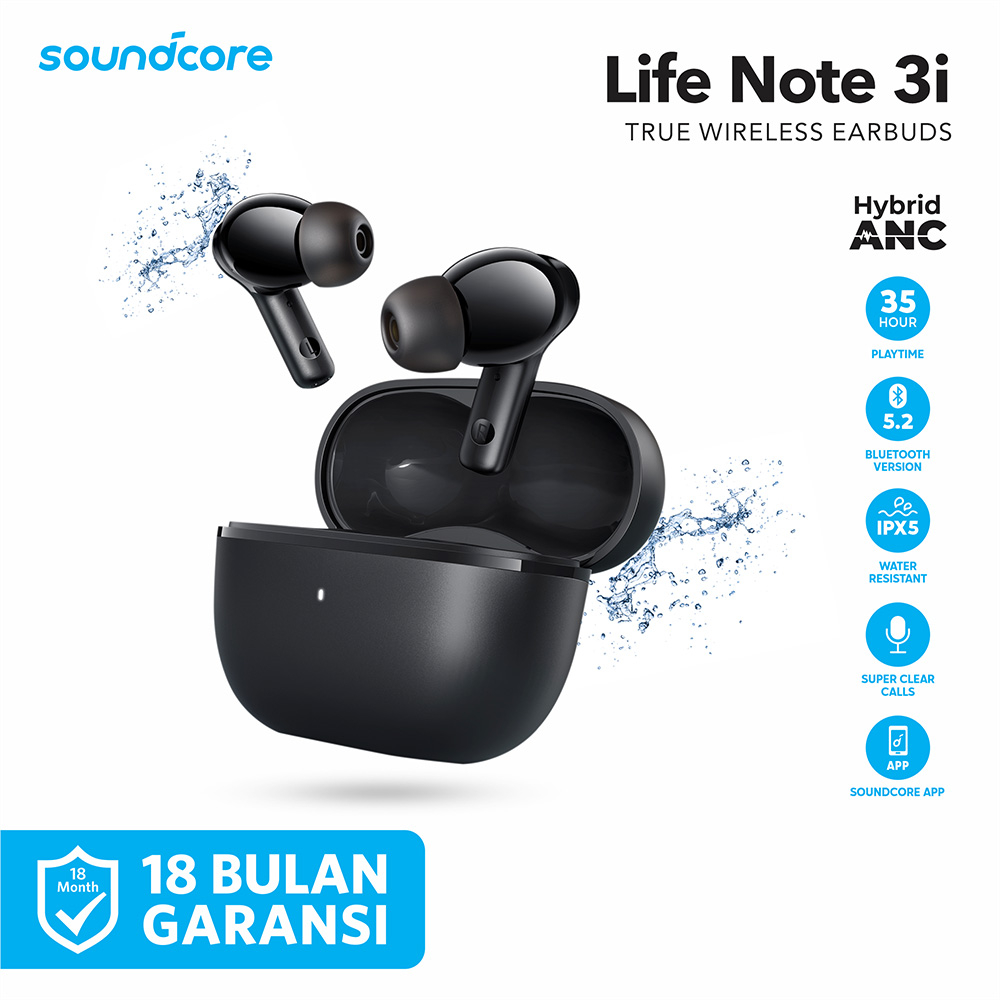 Jual True Wireless Earbuds Anker Soundcore Life Note 3i - A3983 ...