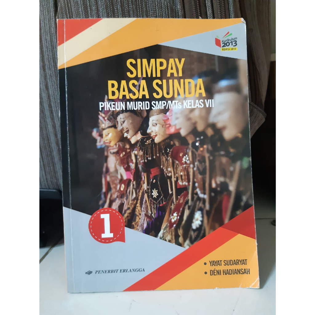 Jual BUKU BAHASA SUNDA KELAS 7 SMP ERLANGGA - buku bekas | Shopee Indonesia