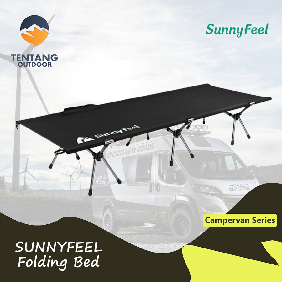 Jual SUNNYFEEL Ranjang Lipat Portable Folding Bed Velbed Camping Bed ...
