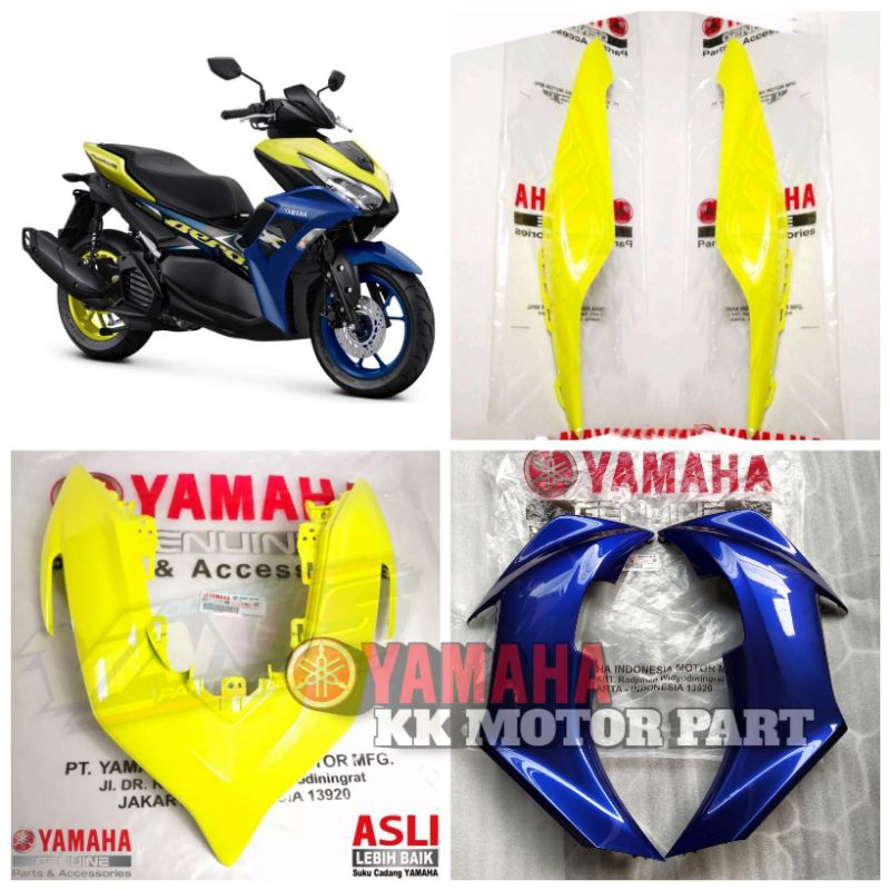 Jual PAKET BODY HALUS ALL NEW AEROX 155 CONNECTED ORIGINAL YAMAHA ...
