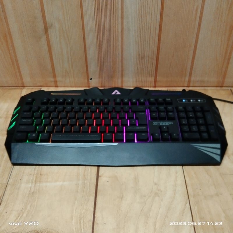 Jual Keyboard Gaming Armageddon AK-666SFX Multicollor LED Blacklight ...