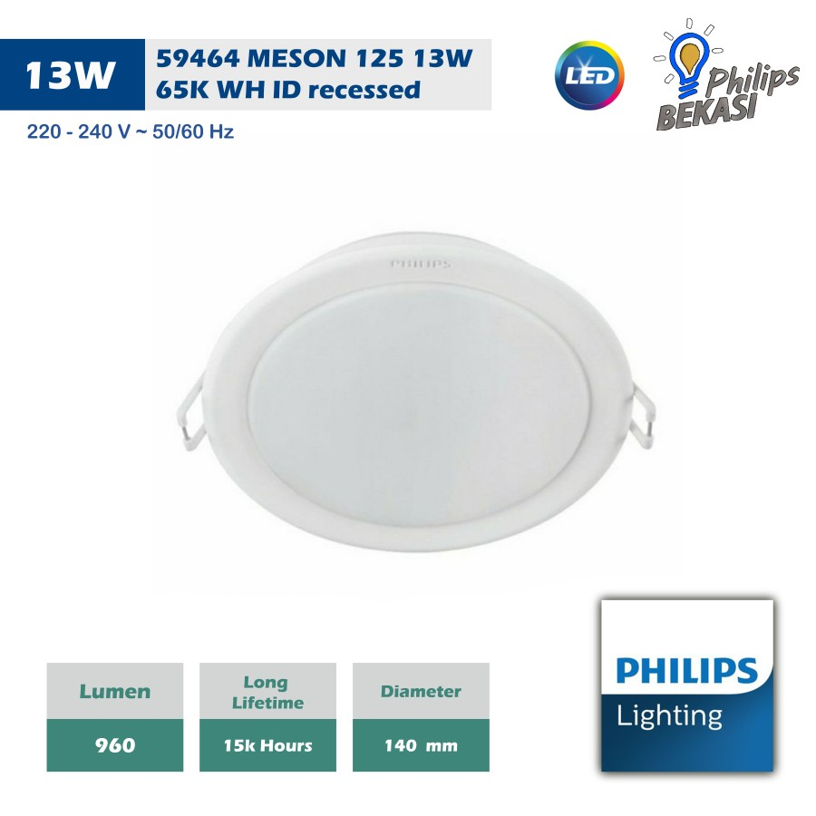 Jual Lampu Downlight LED Philips 59464 Meson Gen 3 13W | Shopee Indonesia