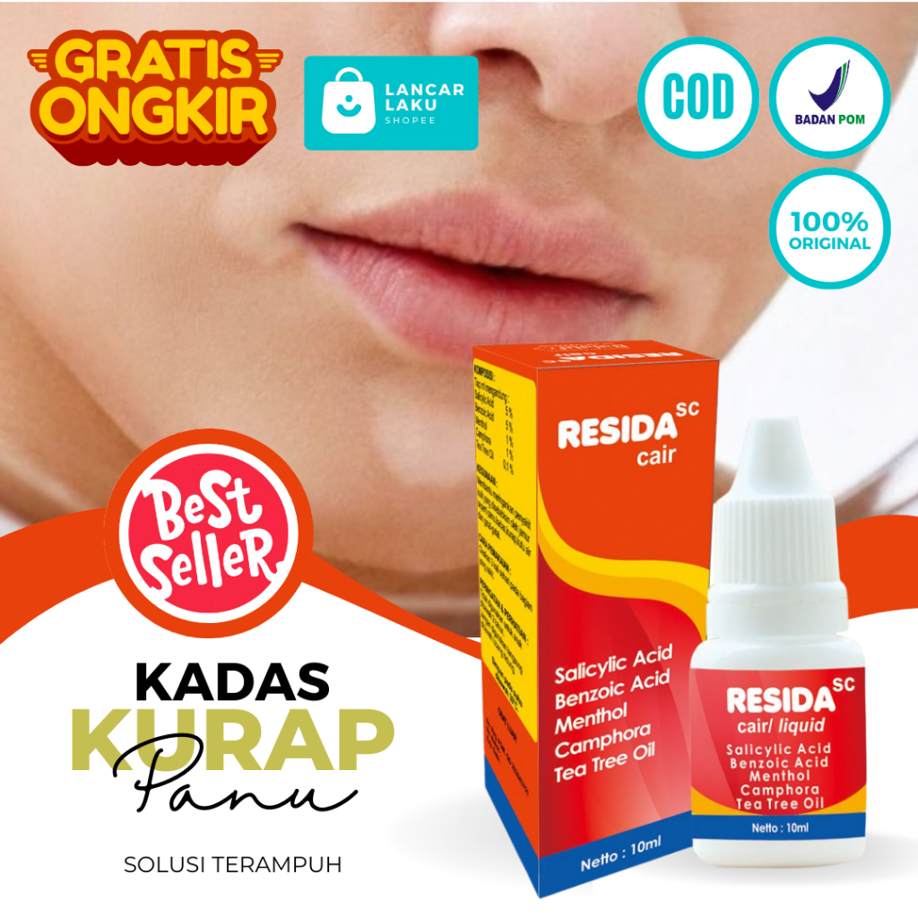 Jual Resida Cair Obat Panu Original Obat Panu Paling Ampuh 100% Cair ...