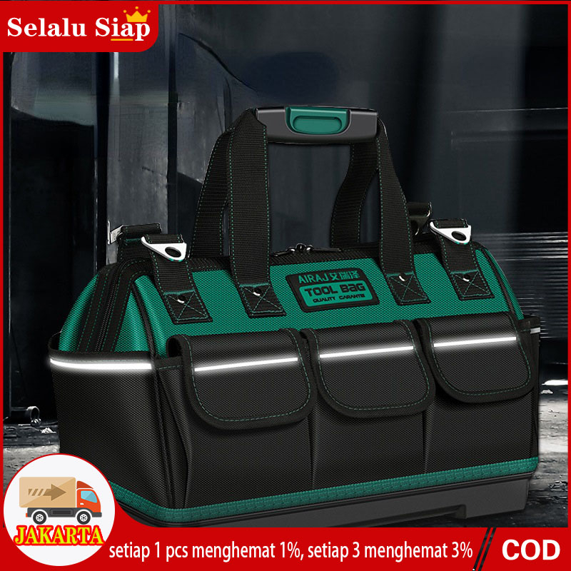 Jual GREENER Toolbag 13/14/16/18inch Kain Oxford Tebal Tas Alat ...