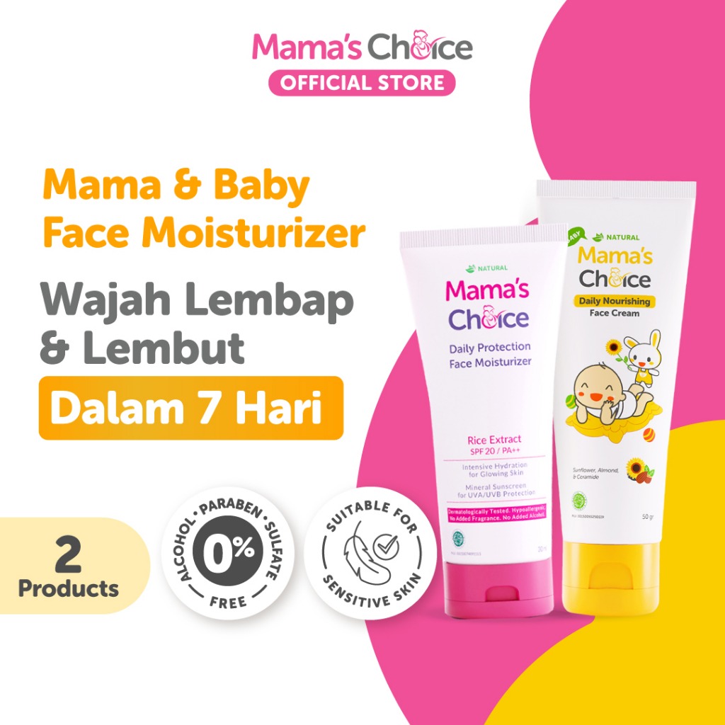Jual Paket Sunscreen Ibu Hamil dan Cream Wajah Bayi | Mama & Baby Face ...