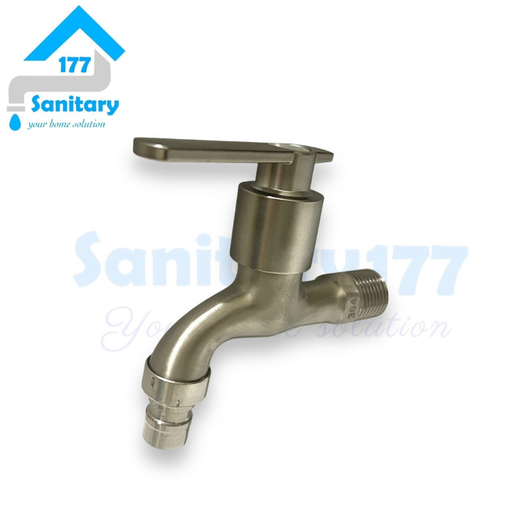 Jual Kran Taman Stainless 304 Murah Engkol F- Kran Air Tembok Mumer ...