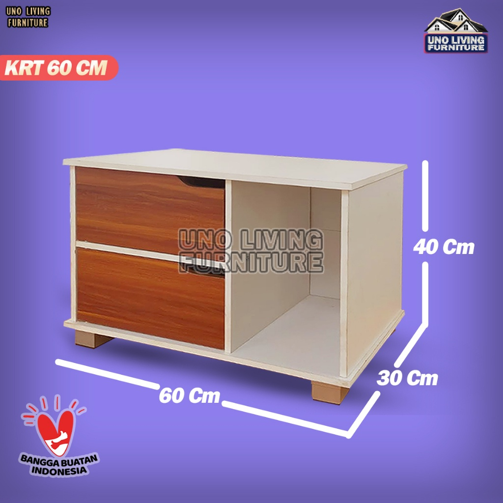 Jual LEMARI RAK SERBAGUNA MEJA TV BED SIDE TABLE MEJA NAKAS LSG325 RAK ...