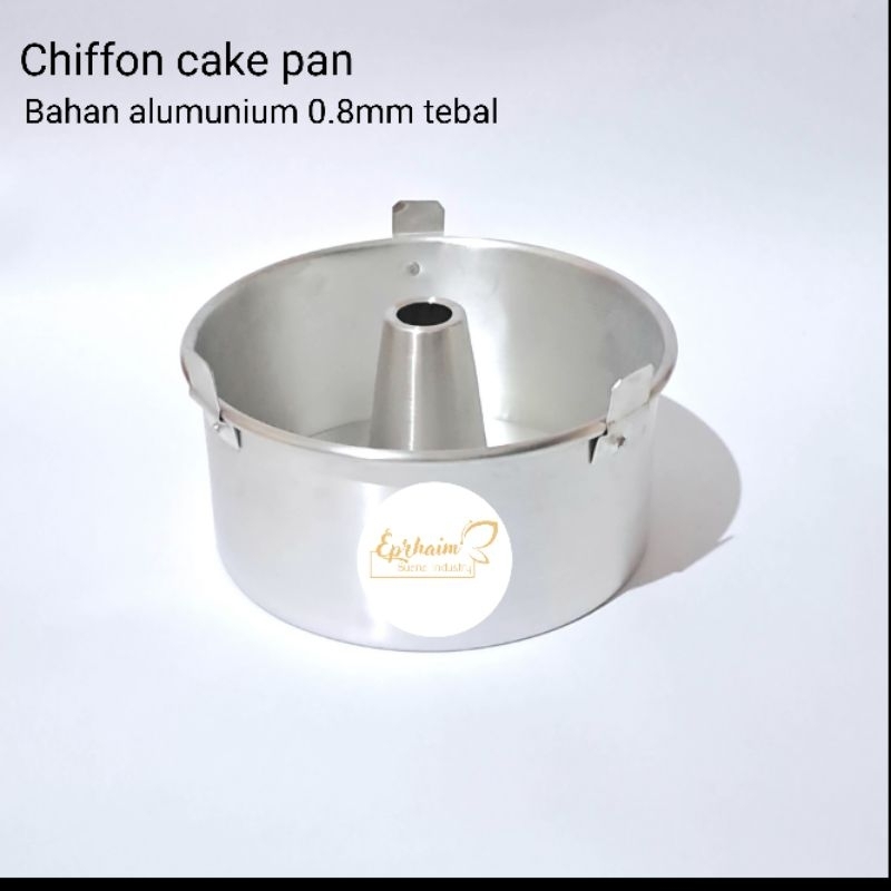 Jual loyang chiffon cake lurus pressed 16,18,20,22,24 bahan alumunium 0 ...