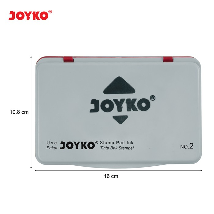 Jual Joyko Stamp Pad No2 18000 Tatakan Stempel Manual Cap Teraan ...