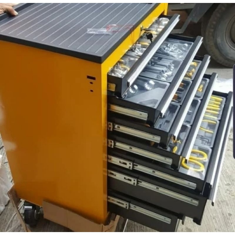 Jual tool kit tool box cabinet lemari 7 susun smato lenglap dengan 221pcs tools | Shopee Indonesia