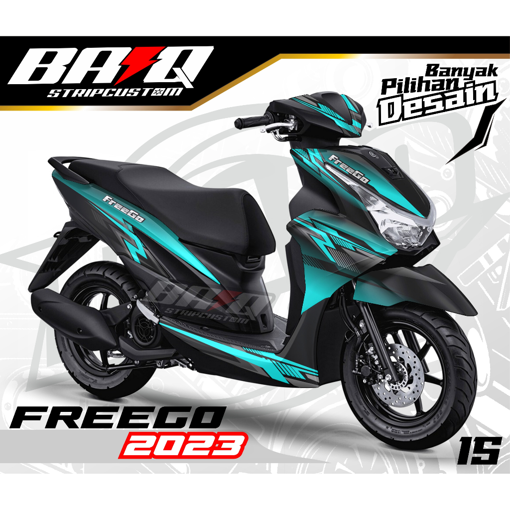 Jual DECAL FREEGO NEW 2023 - DECAL FULL BODY FREEGO 2023 KODE 15 GRAFIK ...