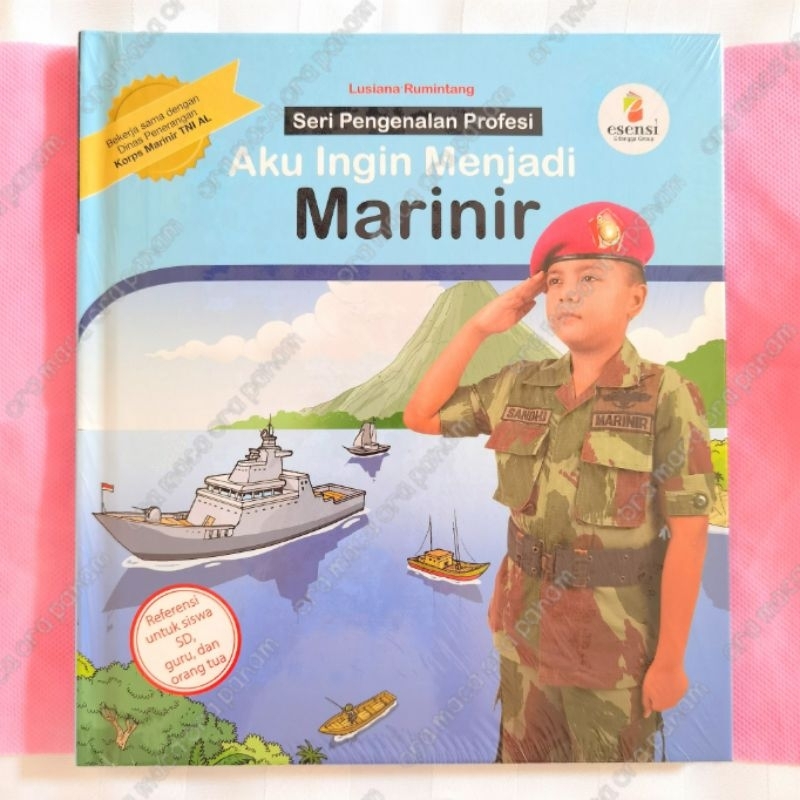 Jual Buku Seri Pengenalan Profesi Aku Ingin Menjadi Marinir | Shopee ...