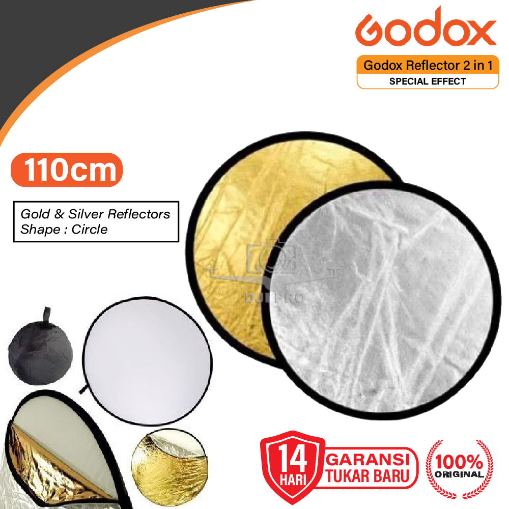 Jual Godox Reflector 2 in 1 80cm - 110cm | Shopee Indonesia