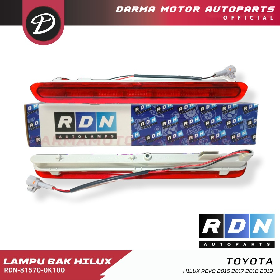 Jual LAMPU BAK BELAKANG TOYOTA HILUX REVO 2016 KE ATAS RDN AUTOMOTIVE ...