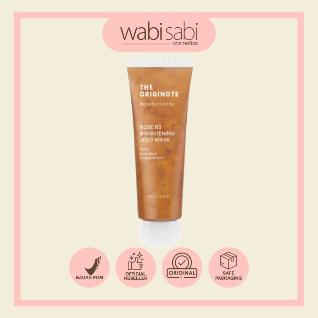 Jual THE ORIGINOTE - Rose B3 Brightening Jely Mask | Shopee Indonesia