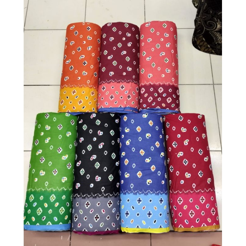 Jual kain batik jumputan bahan batik katun motif jumputan | Shopee ... Jual kain batik jumputan bahan batik katun motif jumputan | Shopee ...