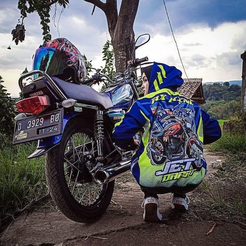 Jual (COD) JAKET RACING RX-KING JED DARAT HIJAU NEW ORIGINAL | Shopee ...