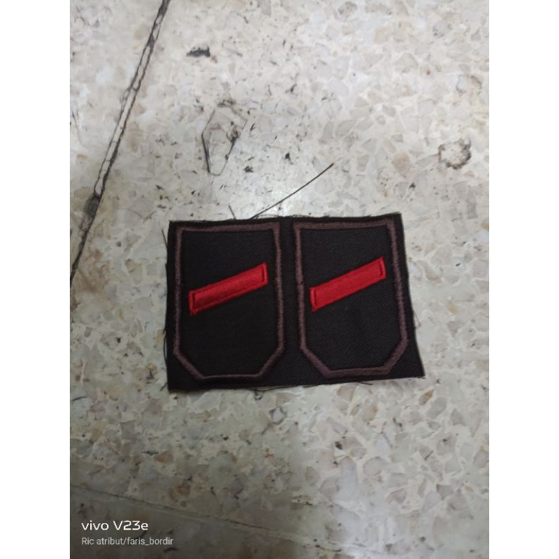 Jual pangkat polri pdl pangkat bordir polisi | Shopee Indonesia