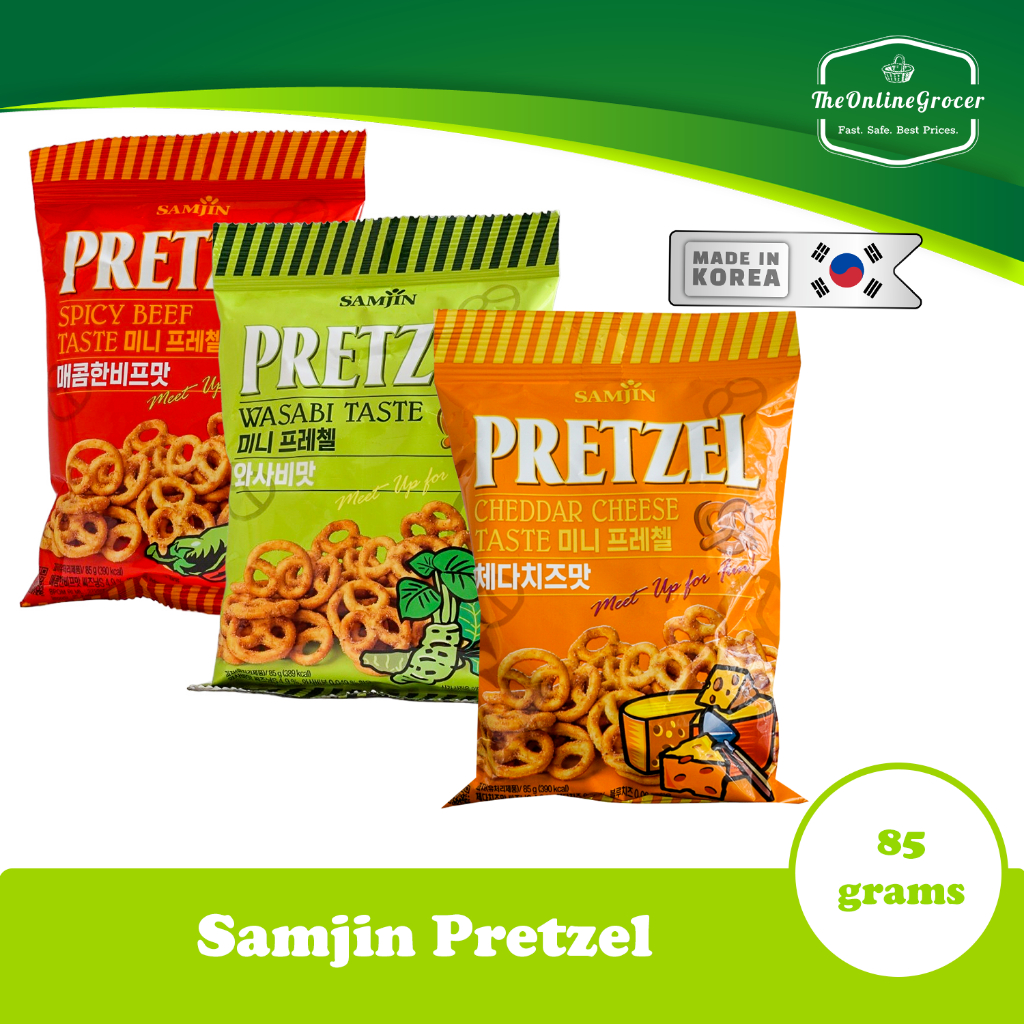 Jual Samjin Pretzel Aneka Rasa 85gr | Shopee Indonesia