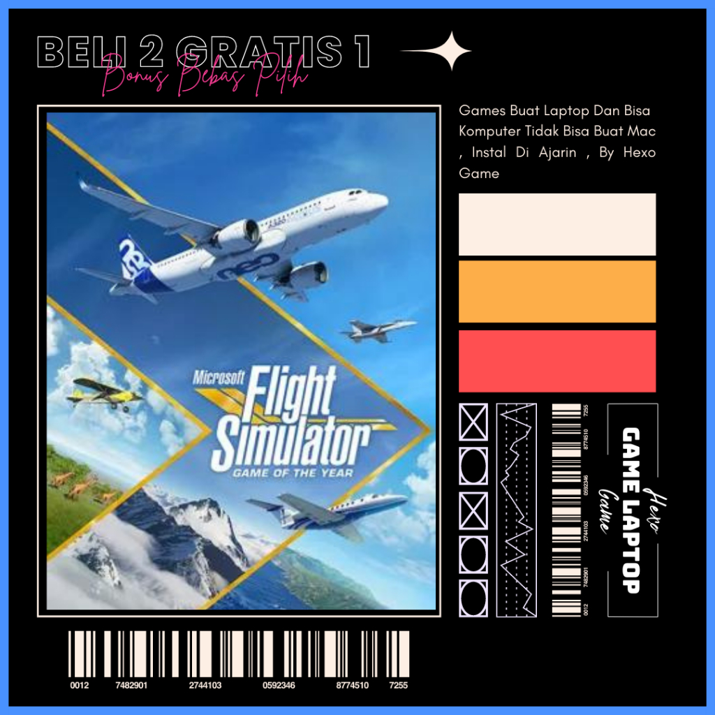 Jual MICROSOFT FLIGHT SIMULATOR - GAME PC - GAME LAPTOP - LINK DOWNLOAD ...