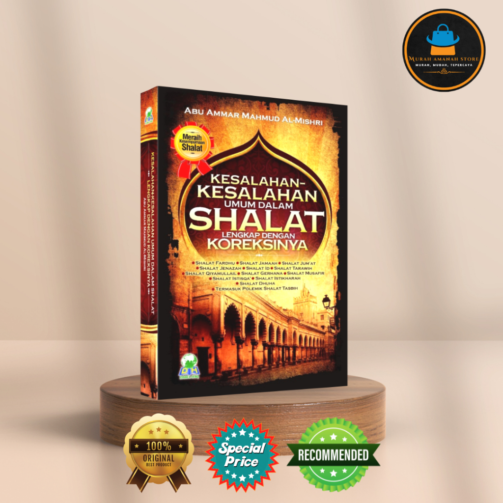 Jual Buku Kesalahan Kesalahan Umum Dalam Shalat, Lengkap Dengan Koreksinya Original Darul Haq ...