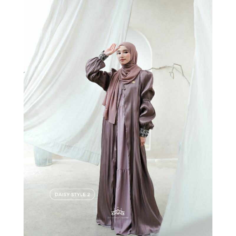 Jual FREE GIFT ORI KAZAMI EXCLUSIVE DAISY SHIMMER DRESS KAZAMI STORE ...