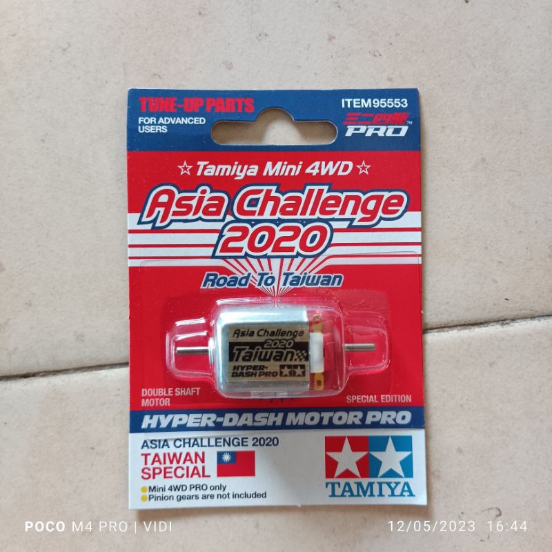 Jual Tamiya 95553 Hyper Dash Motor Pro Asia Challenge 2020 Taiwan ...