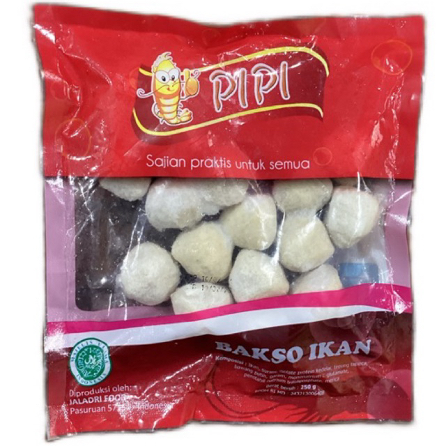 Jual Pipi baso ikan 250gr / fish ball | Shopee Indonesia