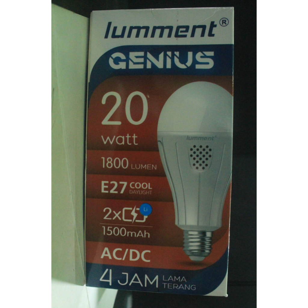 Jual Lampu emergency lumment 20w baterai lepas | Shopee Indonesia