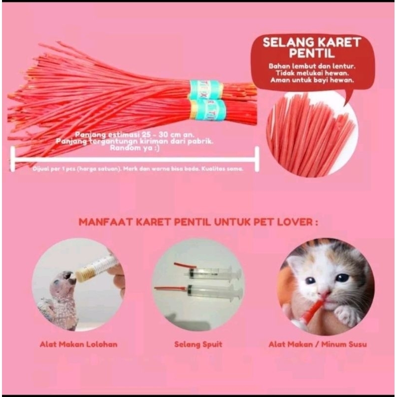Jual spuit / spetan / pipet vitamin kucing satuan .1 cc , 3cc / 5ml ...