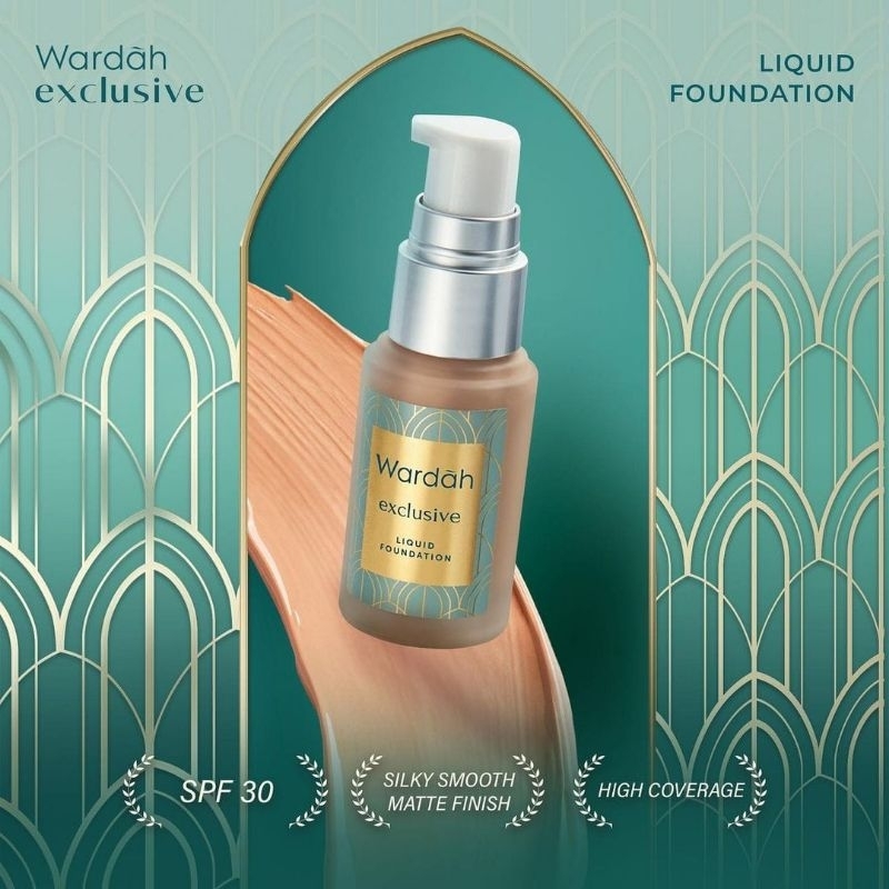 Jual DC Wardah Exclusive Liquid Foundation (20ml) | Shopee Indonesia
