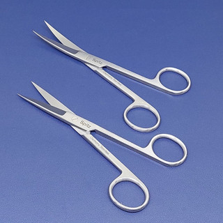 Jual Alat Medis Gunting Standard Operasi Tajam-Tajam 14,5 cm |Spitz ...