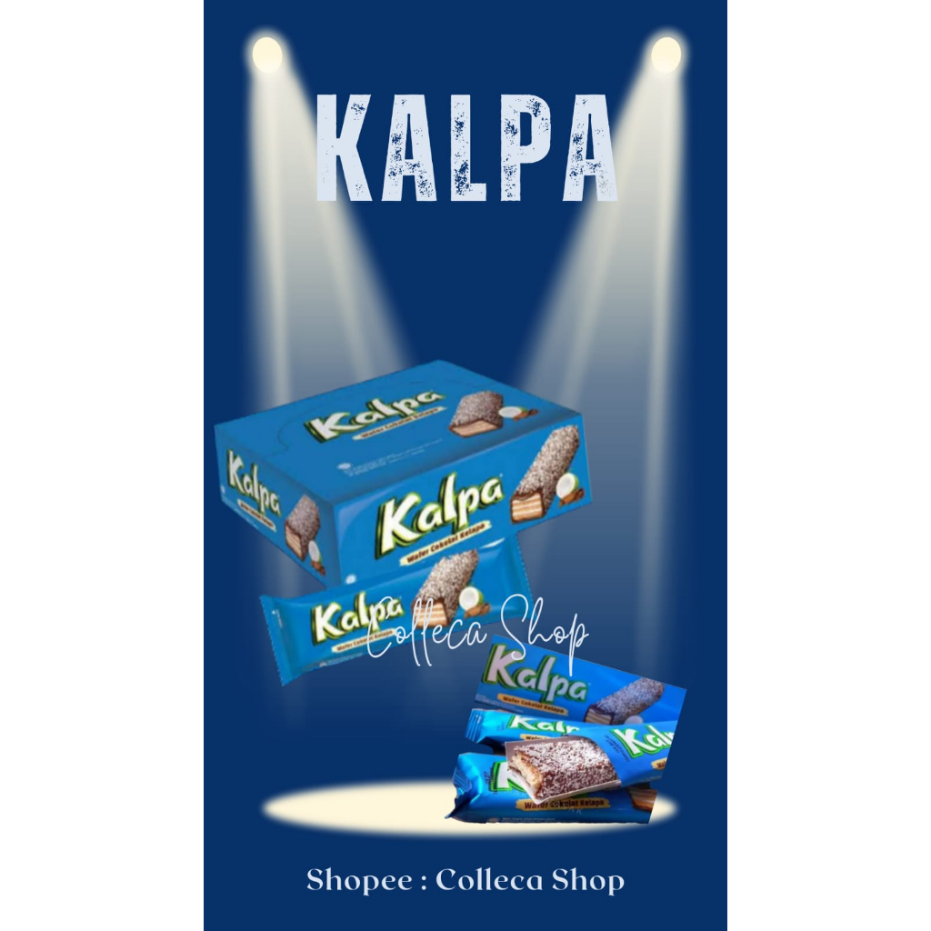 Jual Kalpa Wafer Coklat Kelapa - 1 box isi 12 pcs @24 gr | Shopee Indonesia
