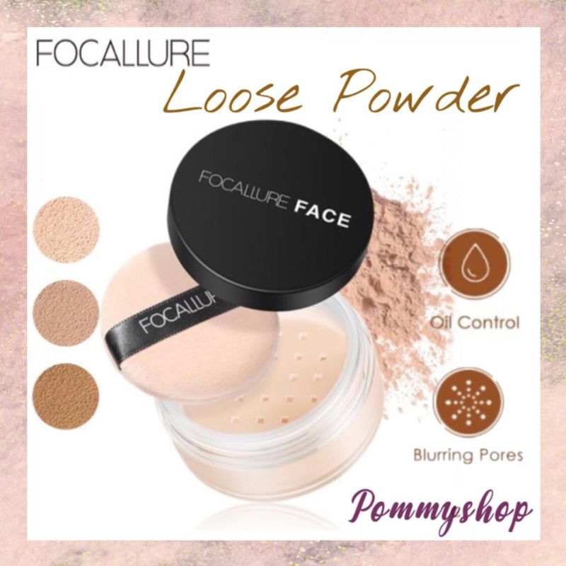Jual Focallure Super Fine Loose Setting Powder / Bedak Tabur | Shopee ...