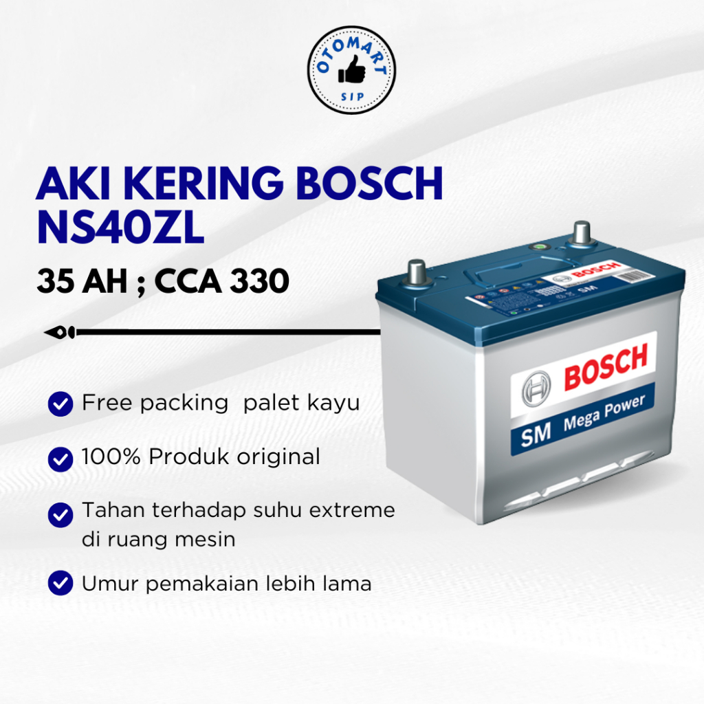Jual Aki Mobil NS40ZL Ayla Brio Jazz Livina Agya AKI Bosch (40B19L) | Shopee Indonesia