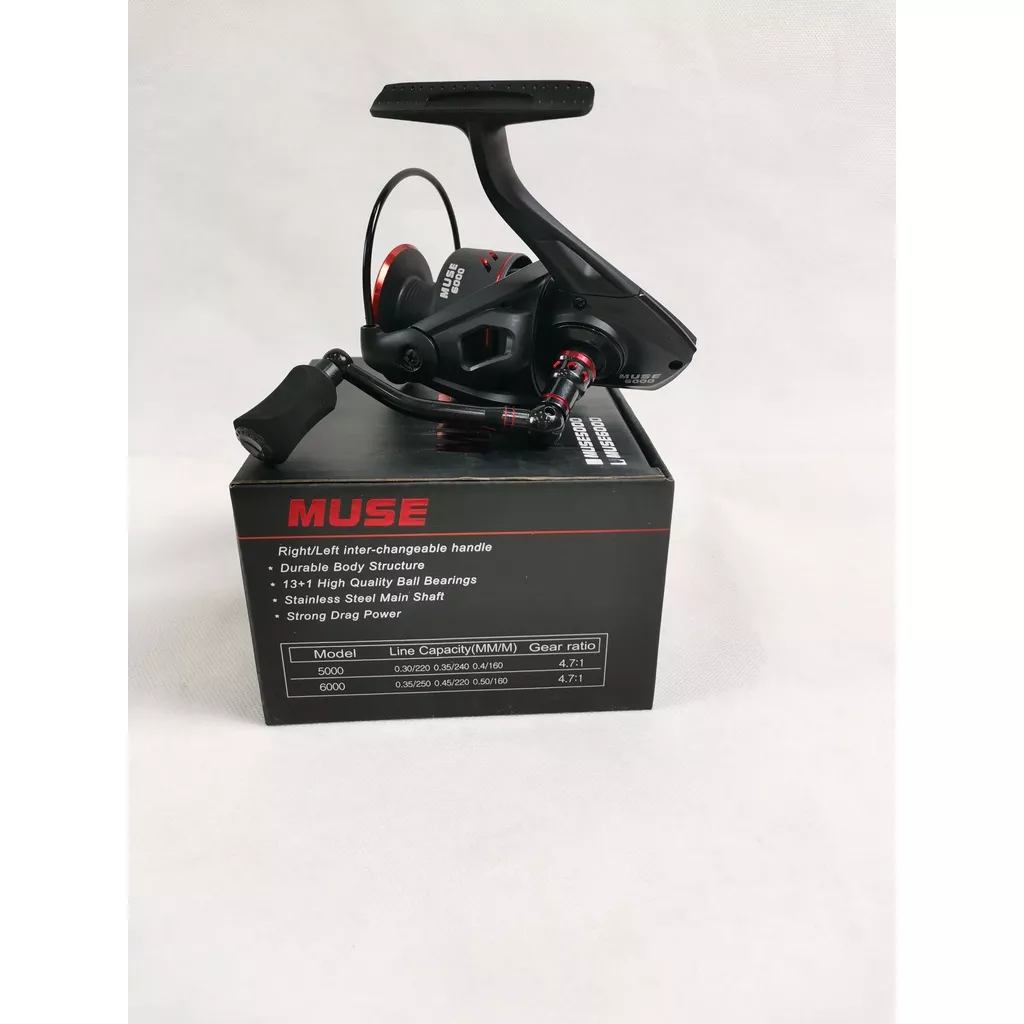 Jual Reel Lizard muse 1000-6000 gulungan pancing | Shopee Indonesia