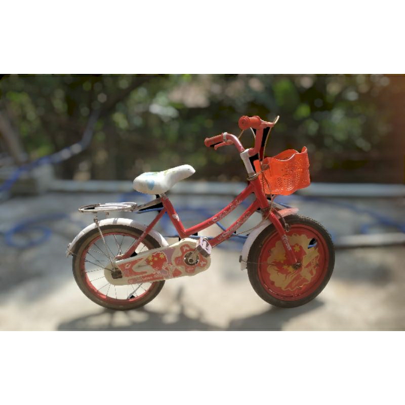 Jual SEPEDA MINI ANAK UKURAN 16 SEKEN SECOND BEKAS LAYAK PAKAI | Shopee ...