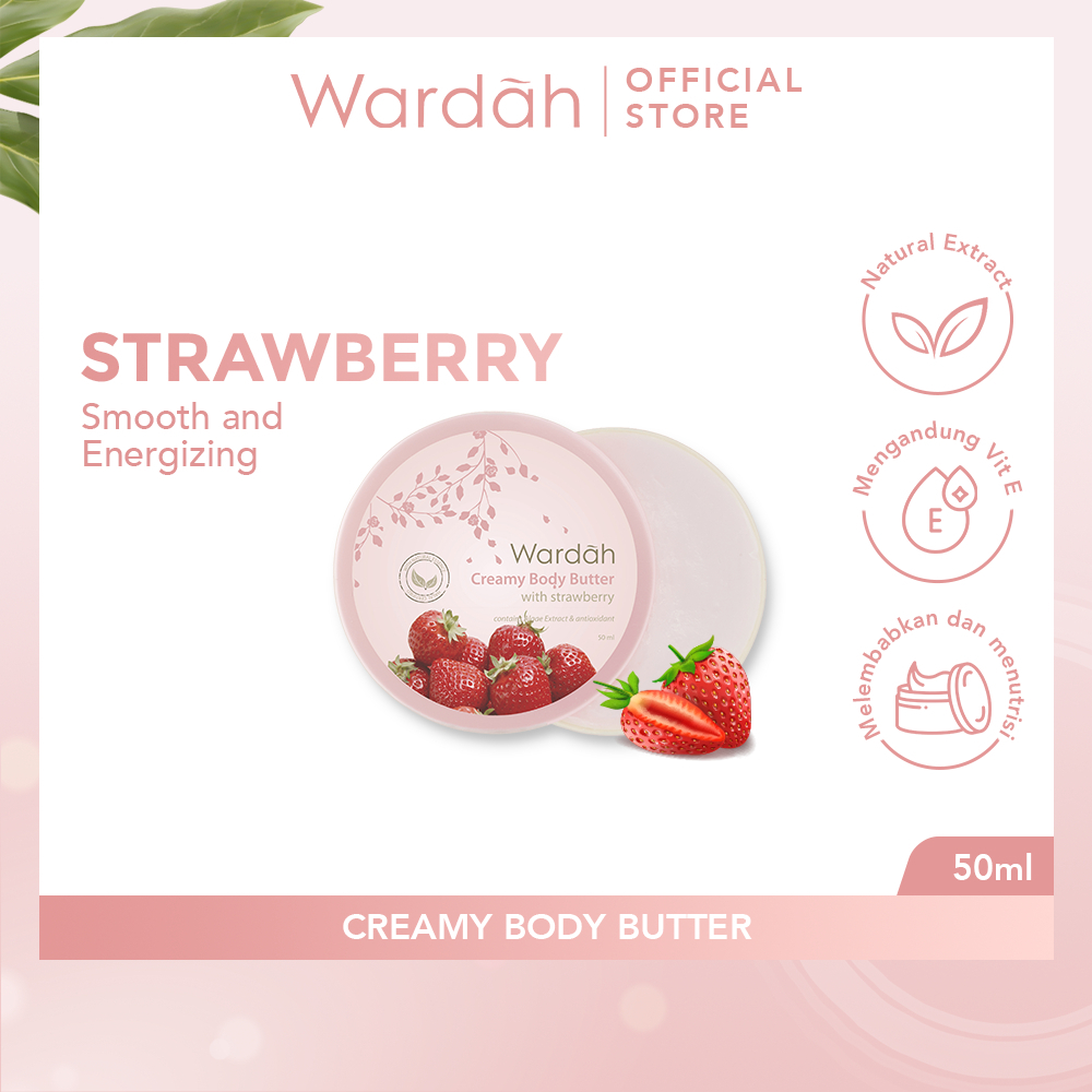 Jual MFI - Wardah Creamy Body Butter | Netto 50 ml | Shopee Indonesia