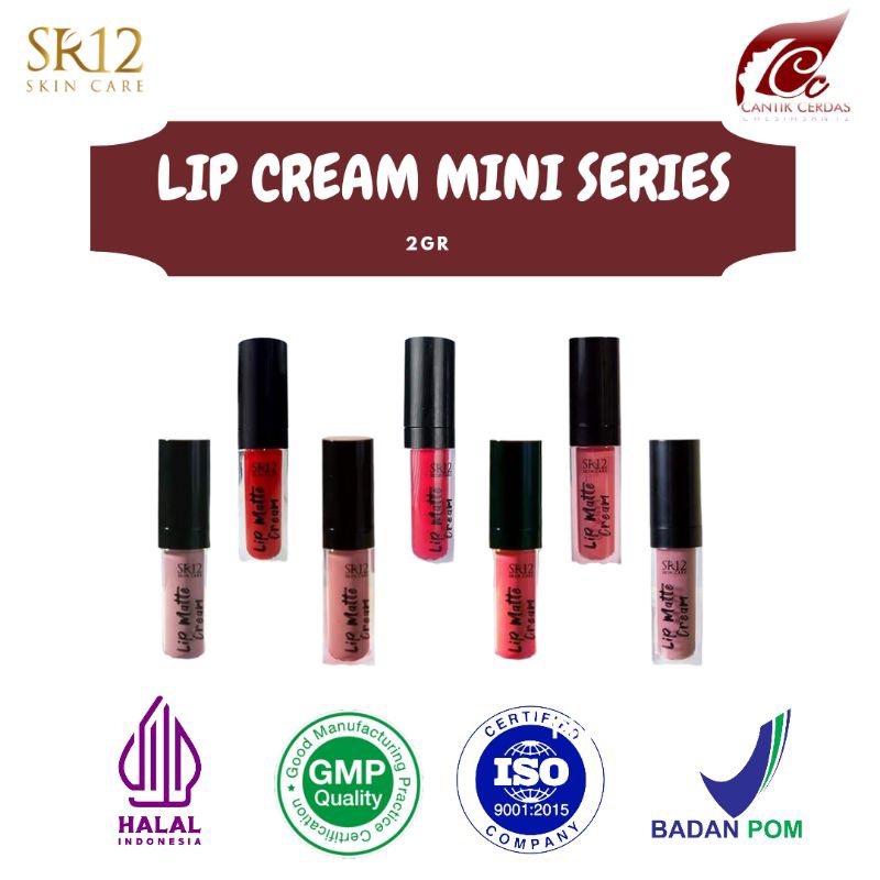 Jual LIP CREAM MATTE MINI SR12 | Shopee Indonesia