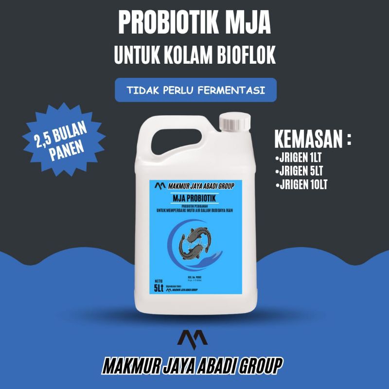 Jual PROBIOTIK BIOFLOK - PROBIOTIK MJA - PROBIOTIK IKAN LELE NILA ...