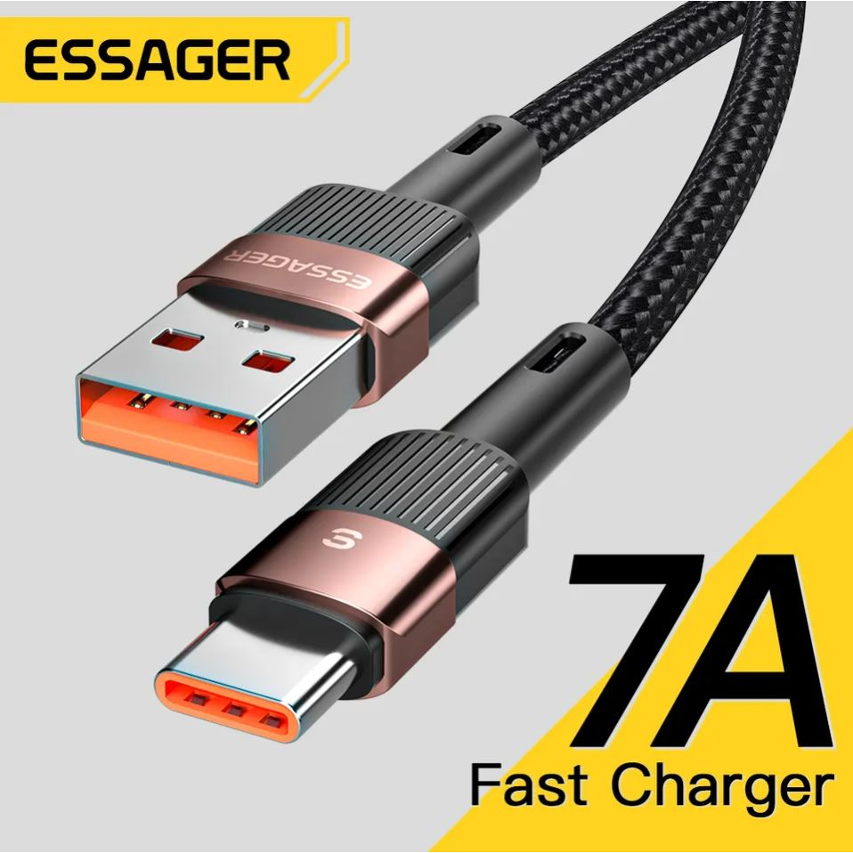 Jual Essager Star Kabel Charger USB To Type C Fast Charging 7A Data ...