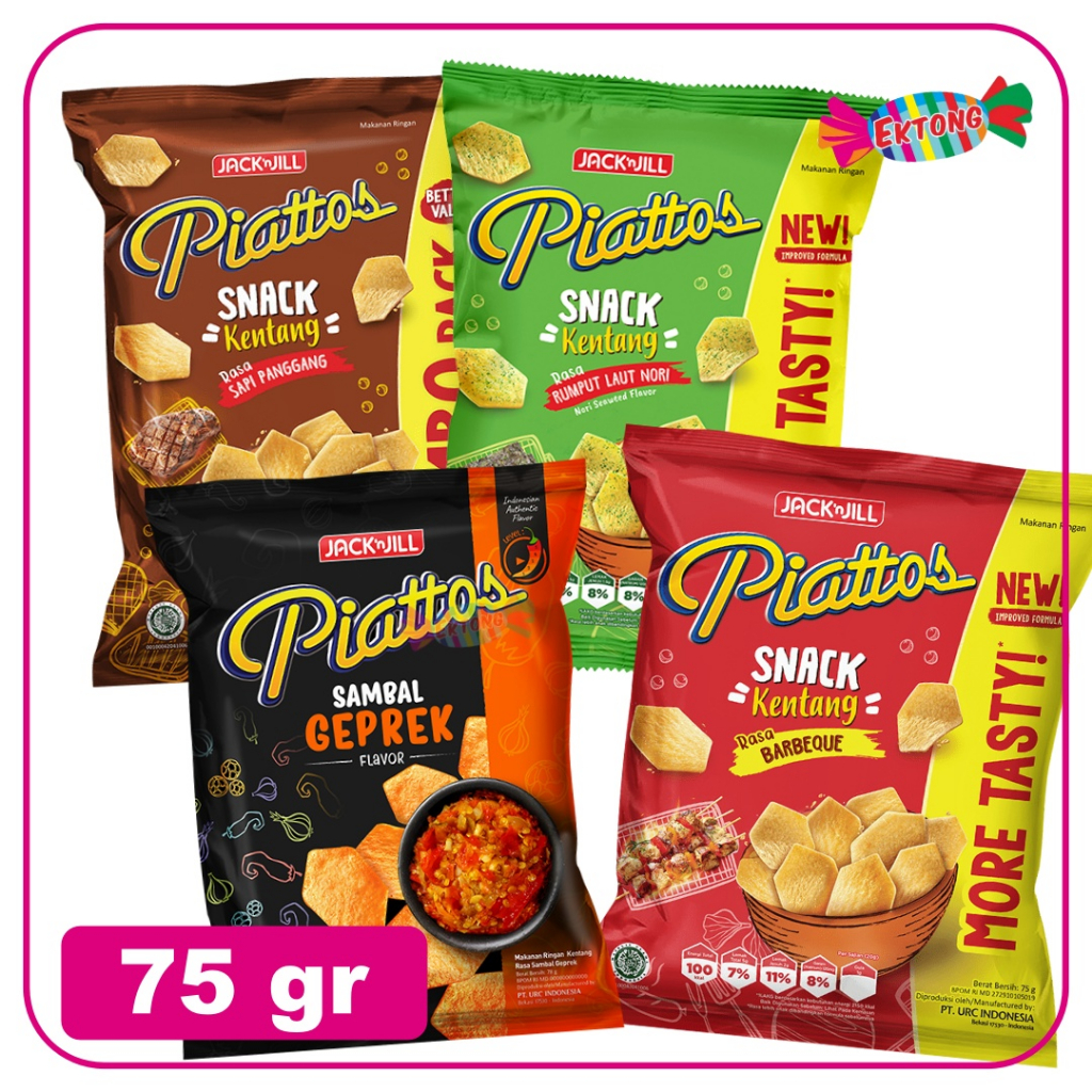 Jual PIATTOS Snack Kentang 75gr | Shopee Indonesia
